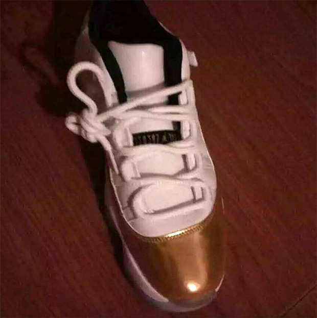 Air Jordan 11 Low Releasing In "Metallic Gold" - SneakerNews.com