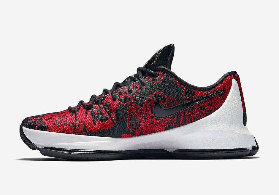 Nike KD 8 EXT Red Floral 806393-004 | SneakerNews.com