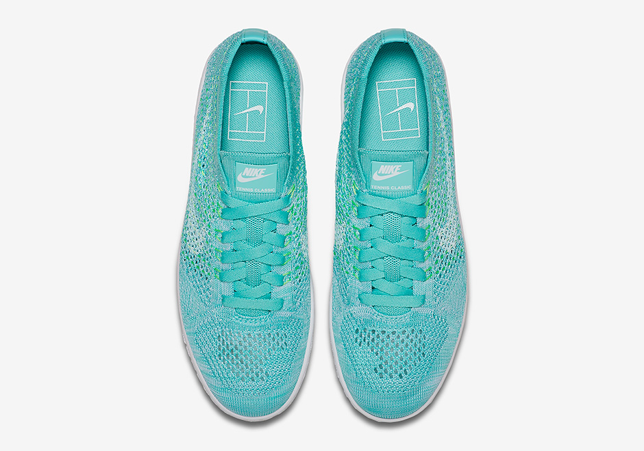 Nike Tennis Classic Flyknit Hyper Turquoise | SneakerNews.com