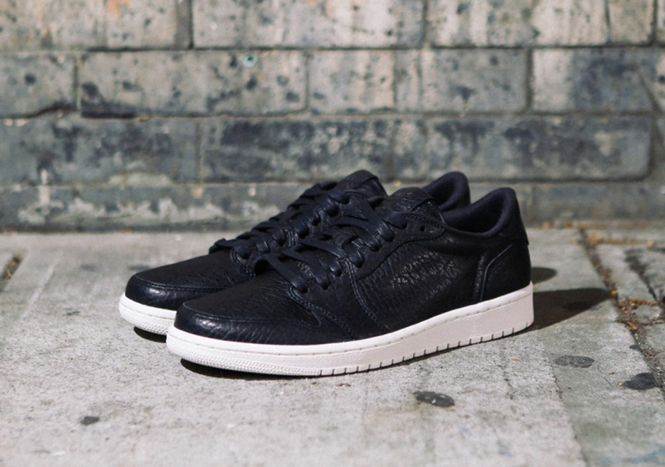 A Detailed Look At The Swoosh-less Air Jordan 1 Low - SneakerNews.com