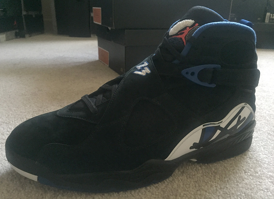 A Closer Look At Drake's Air Jordan 8 "OVO Kentucky" PEs - SneakerNews.com