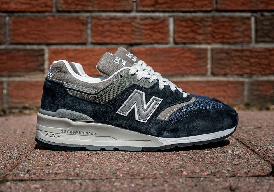 New Balance 997 Made In USA Returns In Navy Blue - SneakerNews.com