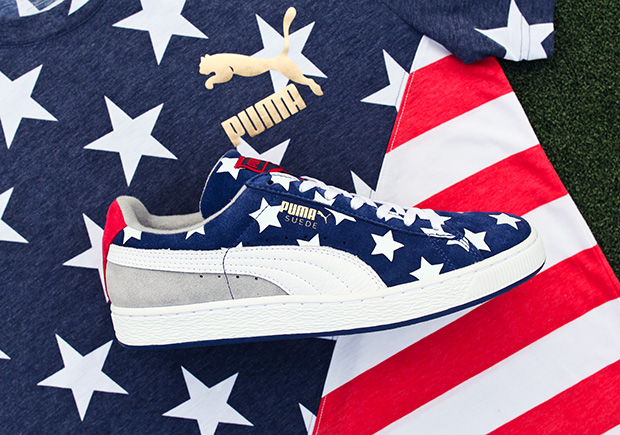 PUMA Gets Patriotic With The "Americana" Suede - SneakerNews.com