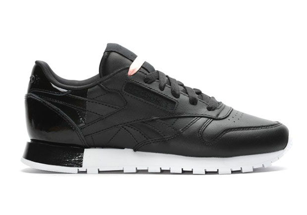 The Reebok Classic Leather Mixes Matte And Glossy Surfaces ...