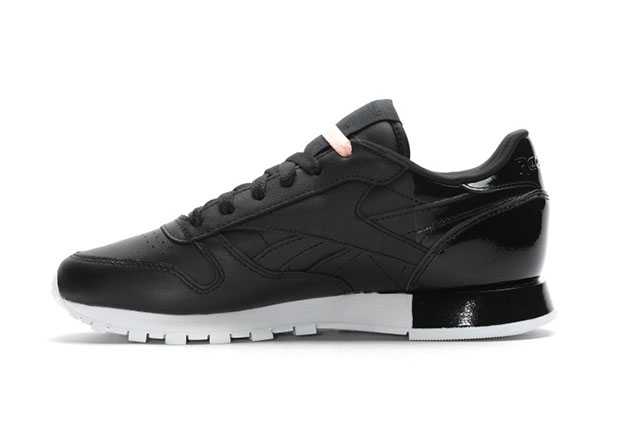 The Reebok Classic Leather Mixes Matte And Glossy Surfaces ...