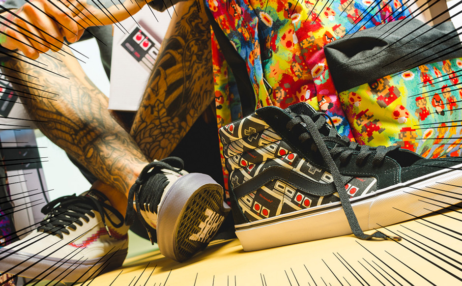 Vans x Nintendo NES Console Shoebox | SneakerNews.com