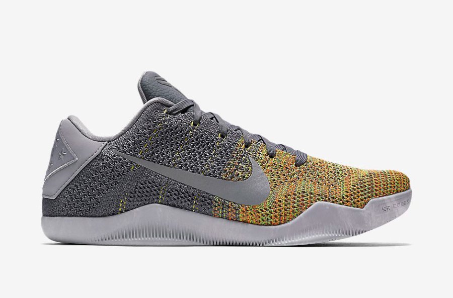 Nike Kobe 11 Elite Cool Grey Voltage Green | SneakerNews.com