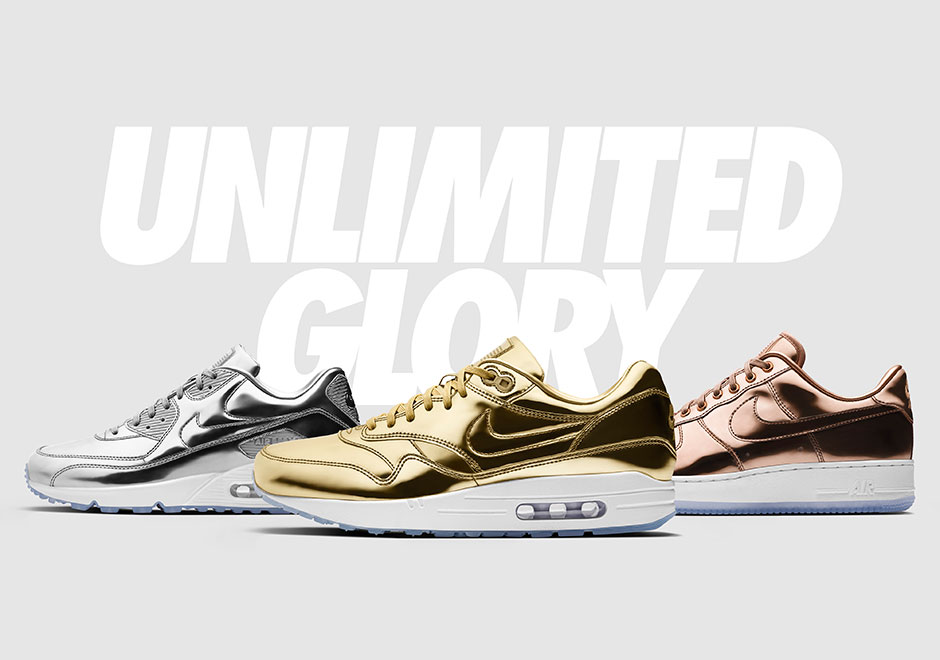 NIKEiD Metallic Gold Olympic Options | SneakerNews.com