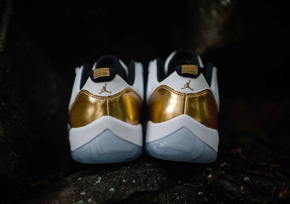 Air Jordan 11 Low Gold Release Info | SneakerNews.com