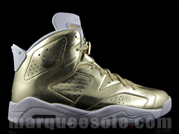 Air Jordan 6 Pinnacle Metallic Gold Release Date | SneakerNews.com