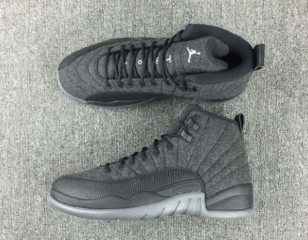 Air Jordan 12 Wool Detailed Look 852627-003 | SneakerNews.com