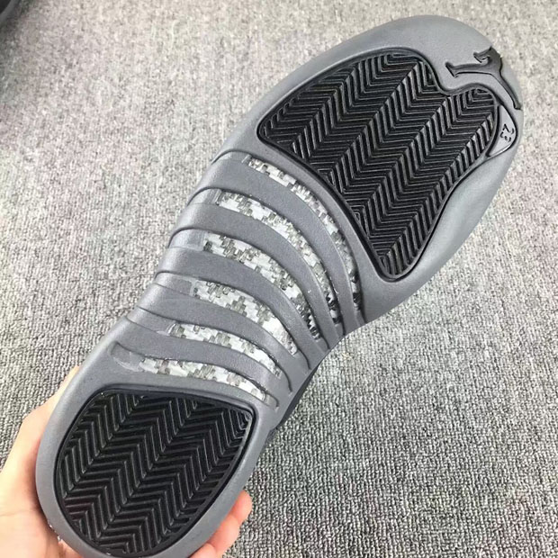 Air Jordan 12 Wool Detailed Look 852627-003 | SneakerNews.com