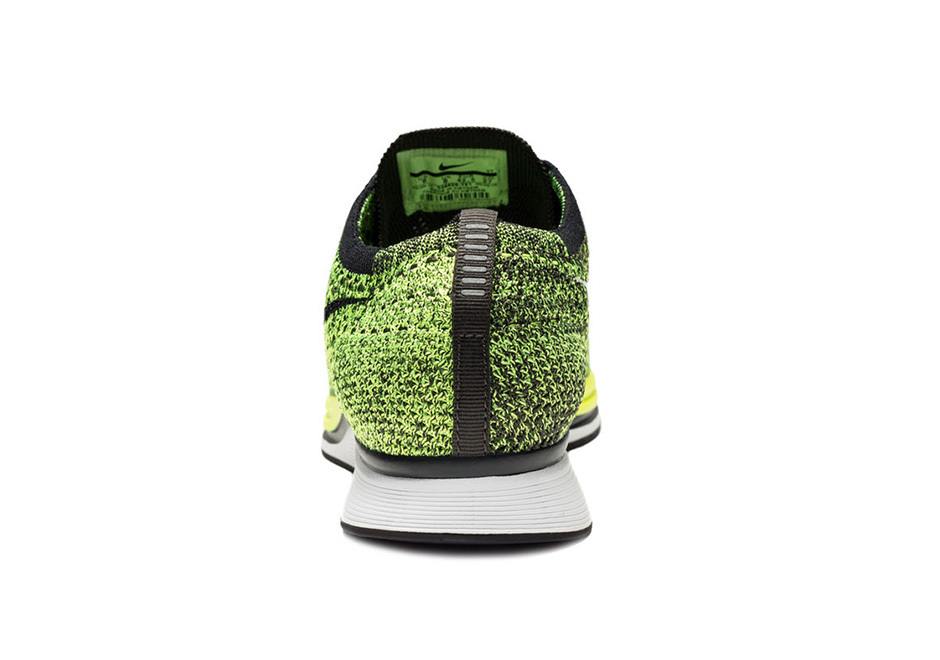 Nike Flyknit Racer Volt Black Sequoia 526628-731 | SneakerNews.com