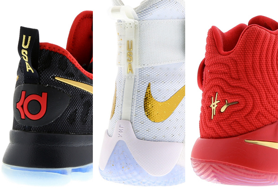 Nike Basketball USA Gold Swoosh Pack | SneakerNews.com