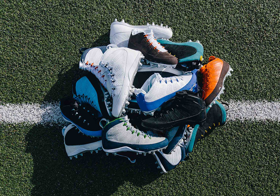Jordan 9 Cleats for NFL | SneakerNews.com