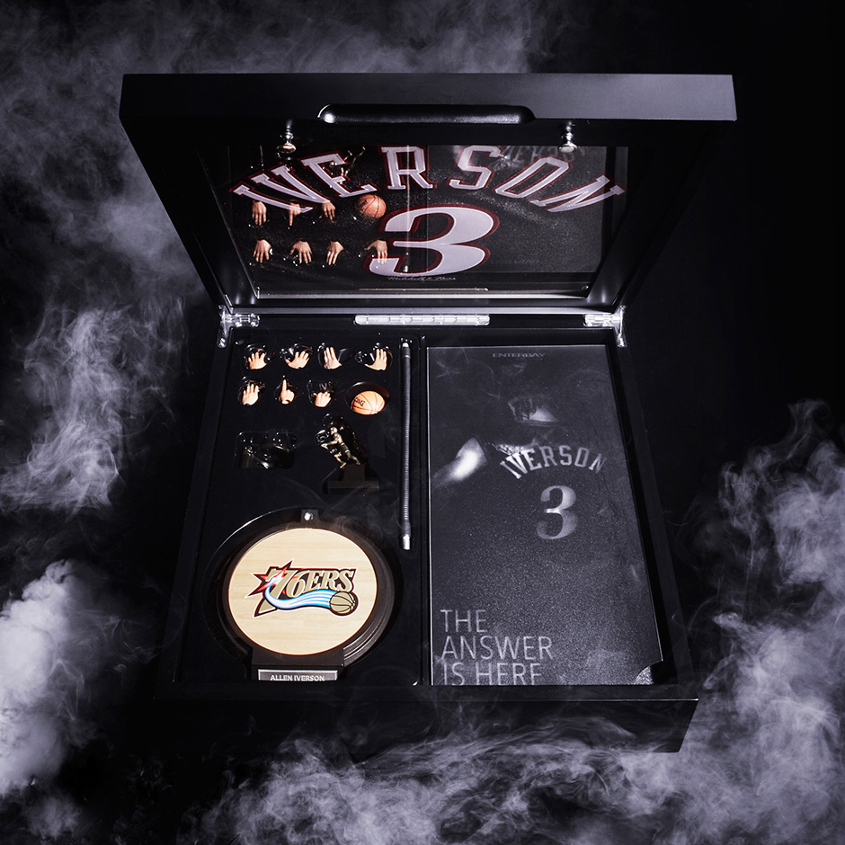 Allen Iverson Mitchell & Ness Enterbay Set | SneakerNews.com