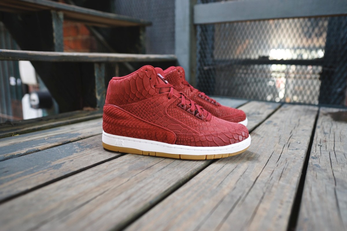Nike Air Python Red Suede Gum | SneakerNews.com