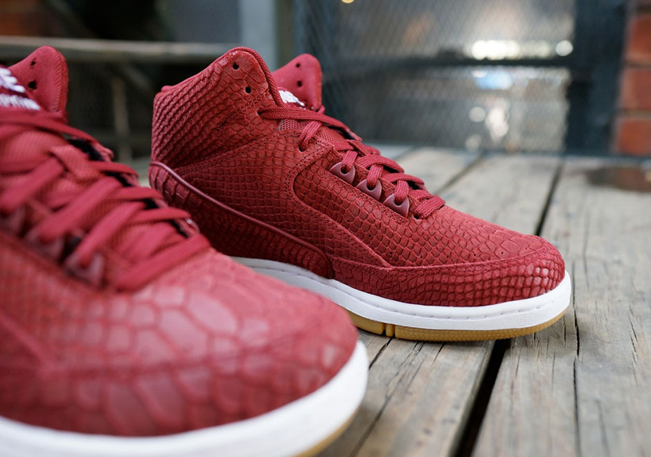 Nike Air Python Red Suede Gum | SneakerNews.com
