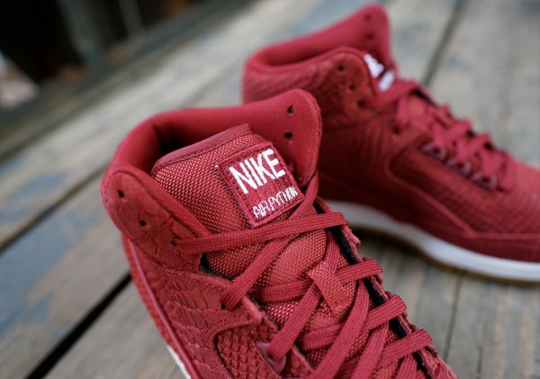 Nike Air Python Red Suede Gum | SneakerNews.com