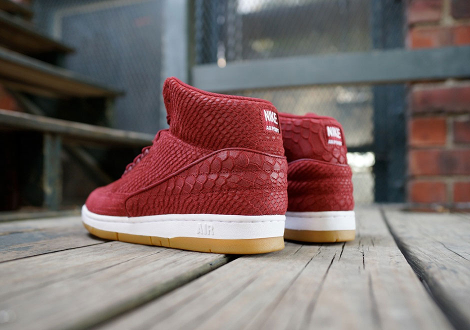 Nike Air Python Red Suede Gum | SneakerNews.com