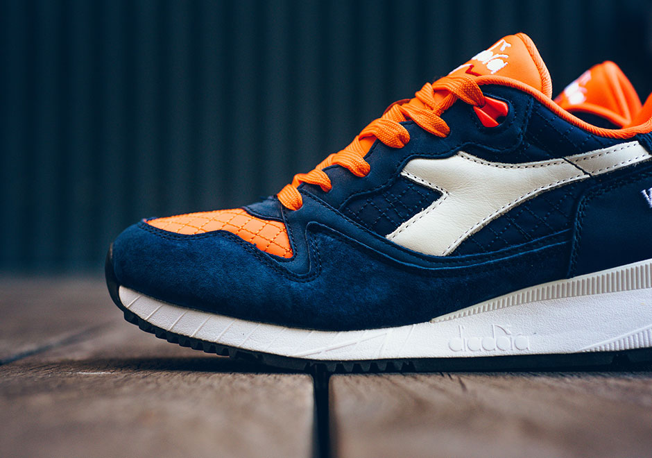 Diadora V7000 Panino Navy Orange | SneakerNews.com