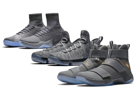 Nike Basketball Kicks Off New NBA Season With "Battle Grey" Collection ...