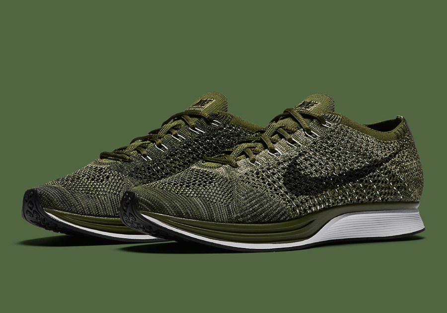 Nike Flyknit Racer Rough Green 862713-300 | SneakerNews.com