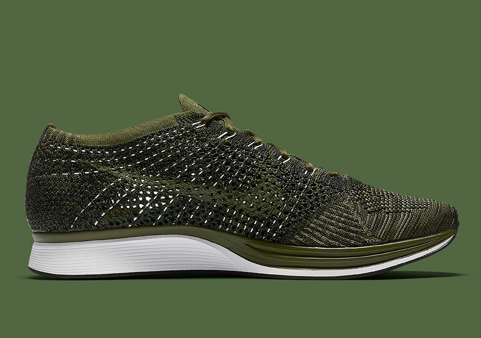 Nike Flyknit Racer Rough Green 862713-300 | SneakerNews.com