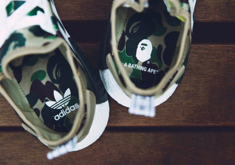 The BAPE x adidas NMD R1 Releases Tomorrow - SneakerNews.com