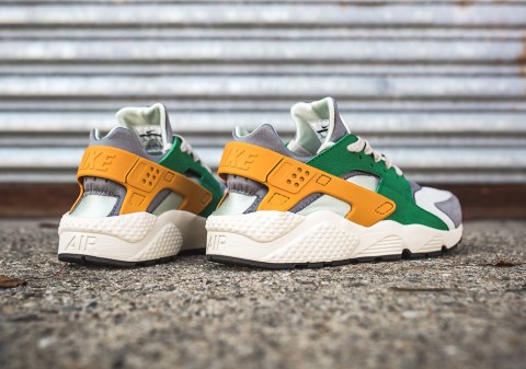 Nike Air Huarache Pine Gree Gold Leaf | SneakerNews.com