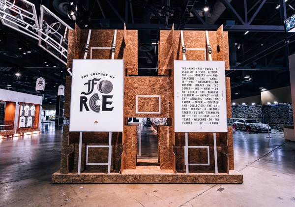 Nike Set Up An Awesome "Force Court" At ComplexCon - SneakerNews.com