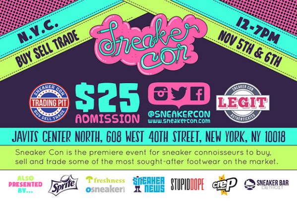 Sneaker Con New York 2016 Event Info + Tickets | SneakerNews.com
