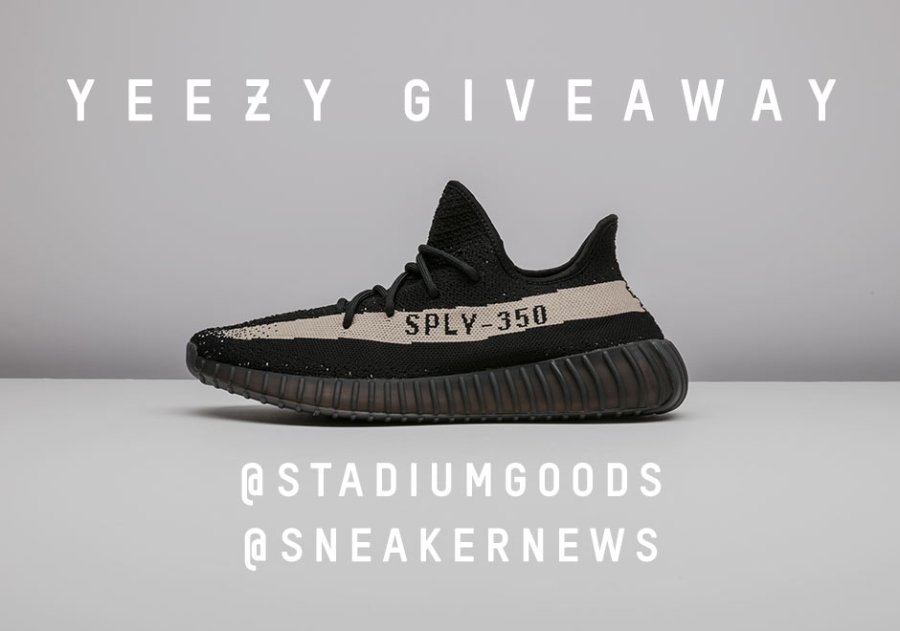 Sneaker News Stadium Goods Yeezy Giveaway | SneakerNews.com