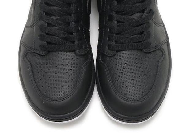 Air Jordan 1 Retro High OG Perforated Black | SneakerNews.com