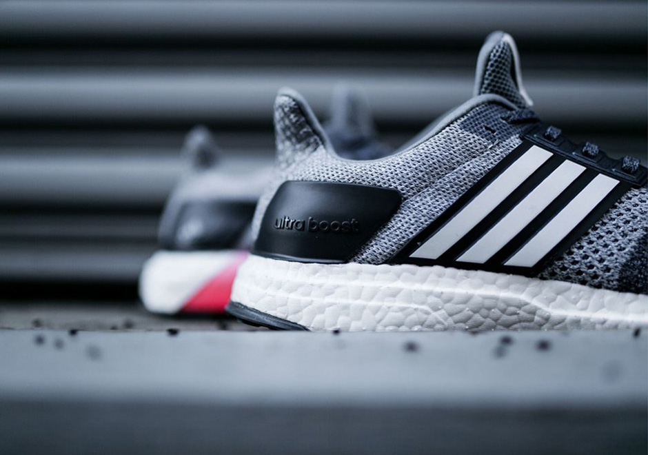 adidas Ultra Boost ST Grey Navy Pink | SneakerNews.com