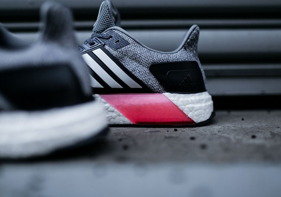 adidas Ultra Boost ST Grey Navy Pink | SneakerNews.com