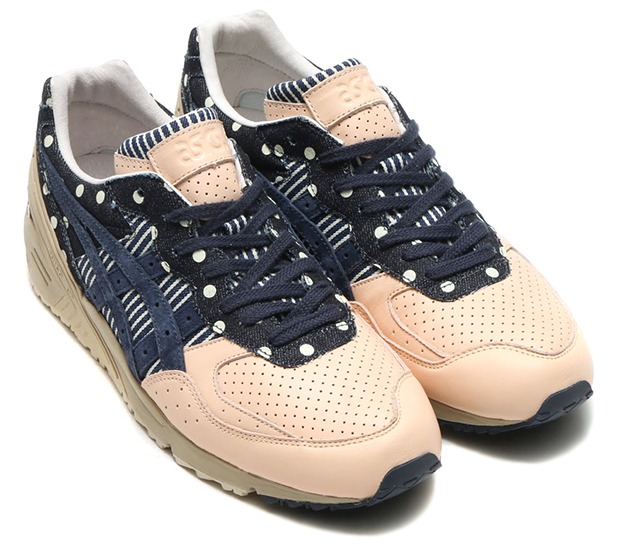 ASICS GEL-Sight Japanese Denim Stripes Polka Dots | SneakerNews.com