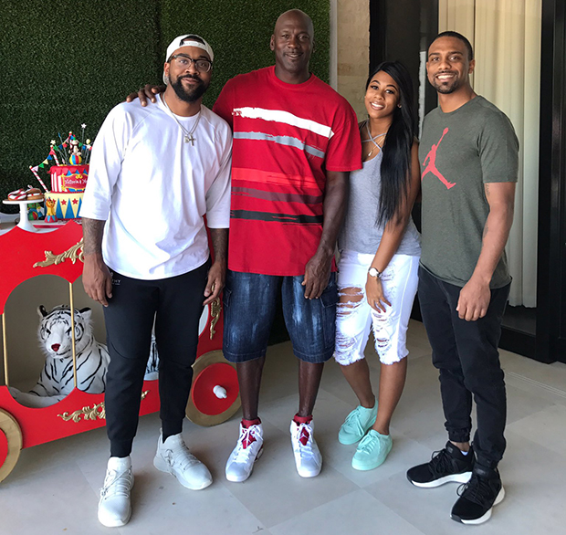Marcus Jordan Shares Family Photos At Trophy Room - SneakerNews.com