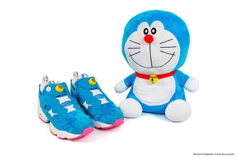 Doraemon Reebok Instapump Fury By Packer Shoes | SneakerNews.com