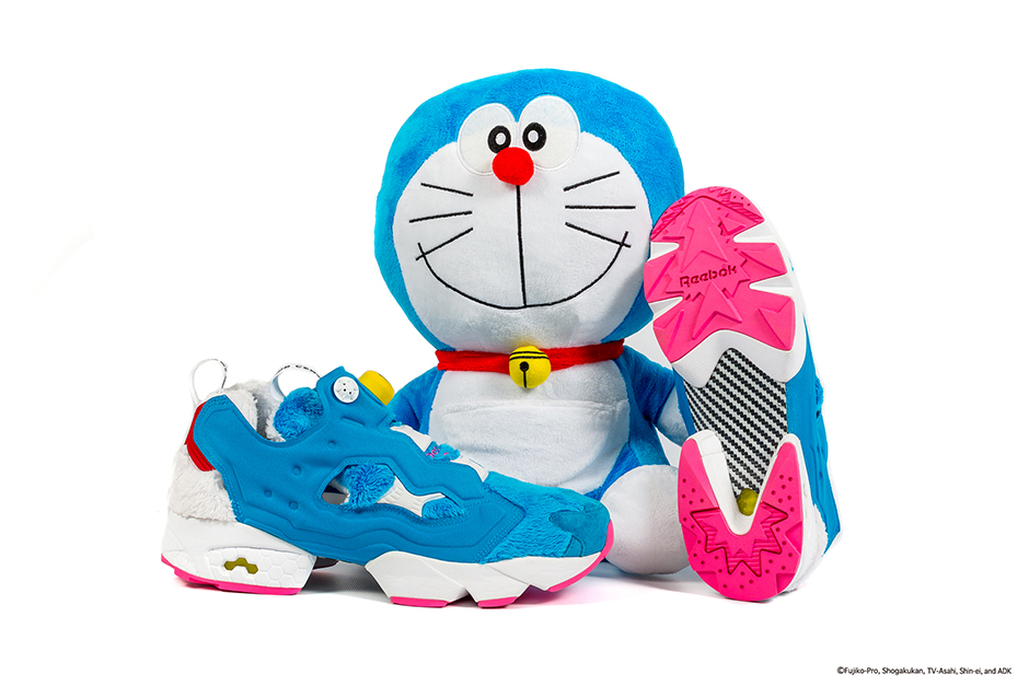 Doraemon Reebok Instapump Fury By Packer Shoes | SneakerNews.com