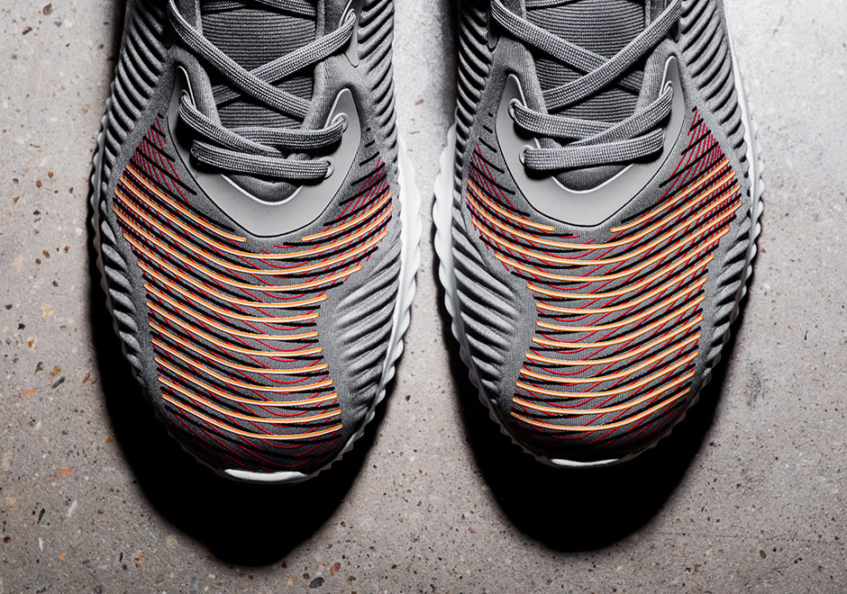 adidas AlphaBOUNCE HPC Grey Orange BB9049 | SneakerNews.com