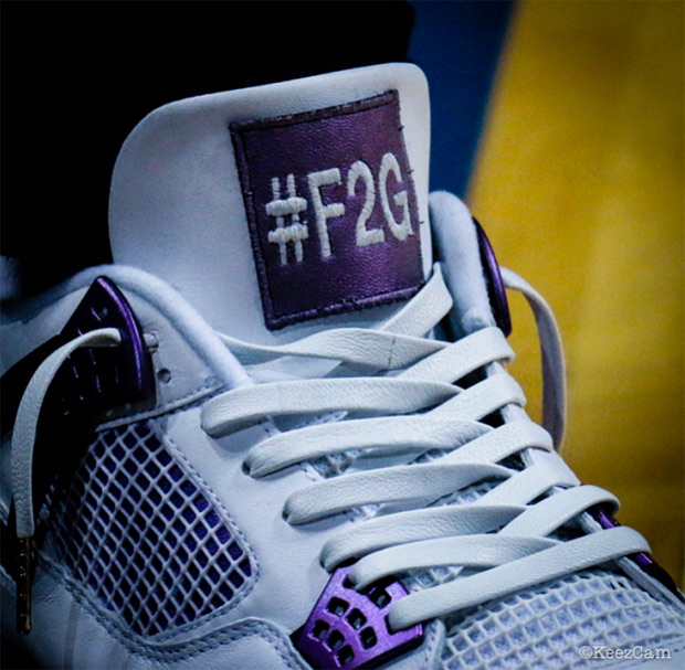 Markelle Fultz Air Jordan 4 Custom | SneakerNews.com