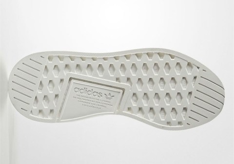 adidas NMD R2 Primeknit Triple White | SneakerNews.com
