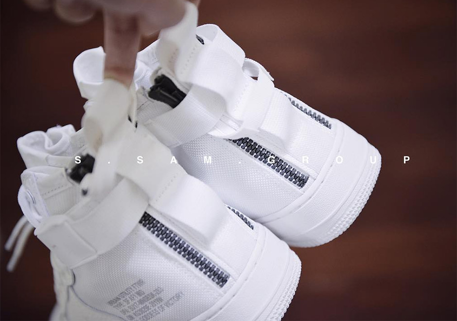 Nike SF-AF1 Mid Triple White Preview | SneakerNews.com