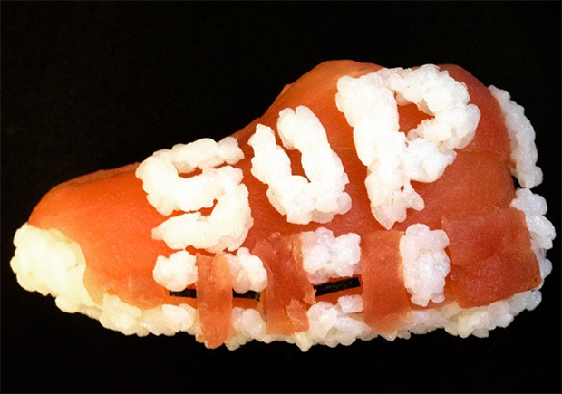 Sushi Chef Yujia Hu Creates Edible Sneaker Shoe-Shi | SneakerNews.com