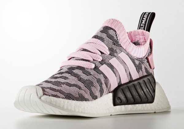 adidas NMD R2 Womens Pink Black BY9521 | SneakerNews.com