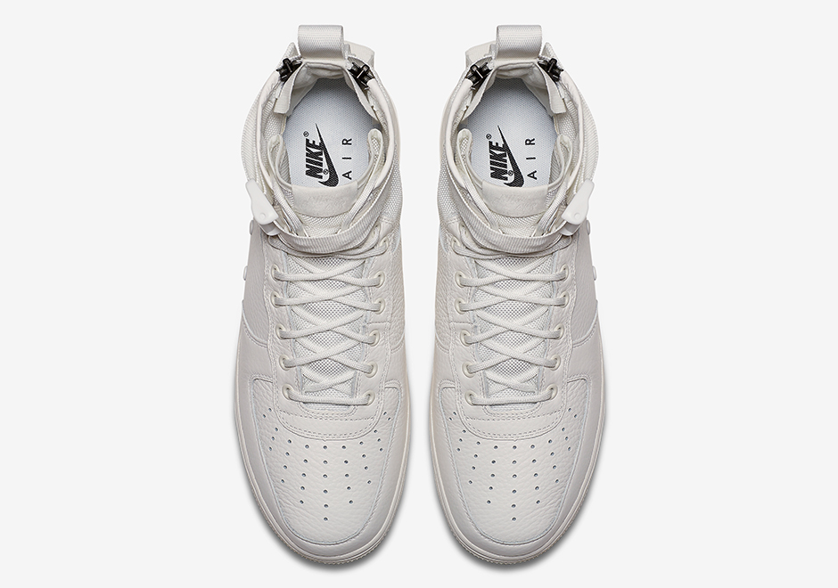 Nike SF AF1 Mid Triple Ivory Release Date AA6655-100 | SneakerNews.com