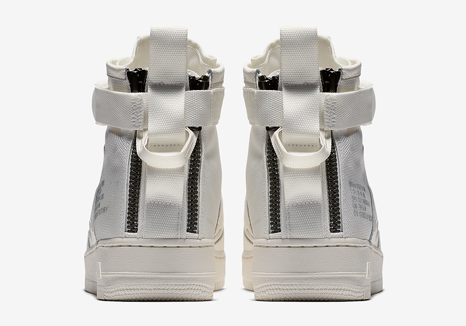 Nike SF AF1 Mid Triple Ivory Release Date AA6655-100 | SneakerNews.com