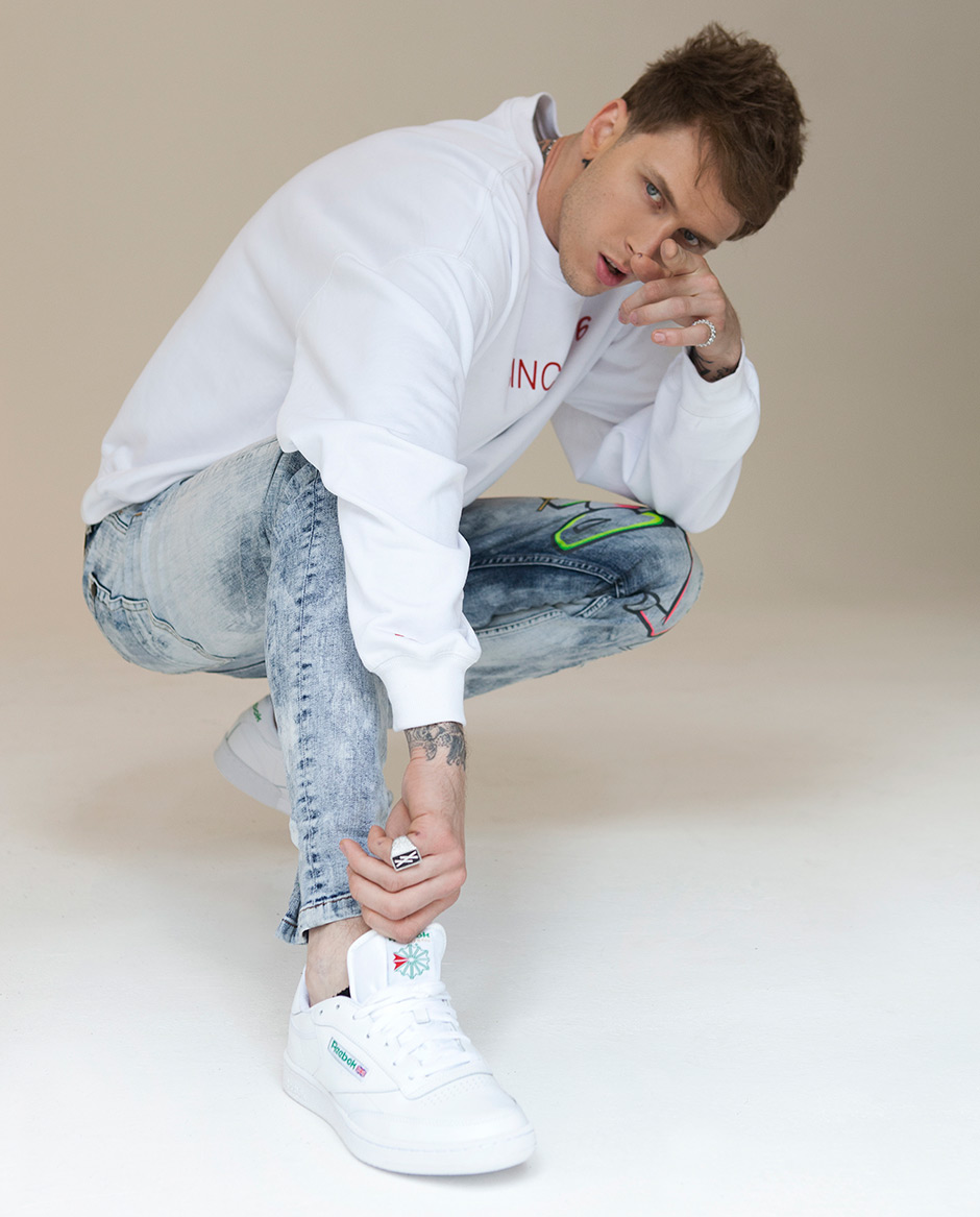 Reebok Announces Partnership With Machine Gun Kelly - SneakerNews.com
