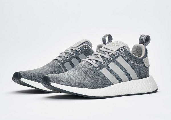 SneakersNStuff adidas NMD R2 Grey Melange Pack Release Date ...